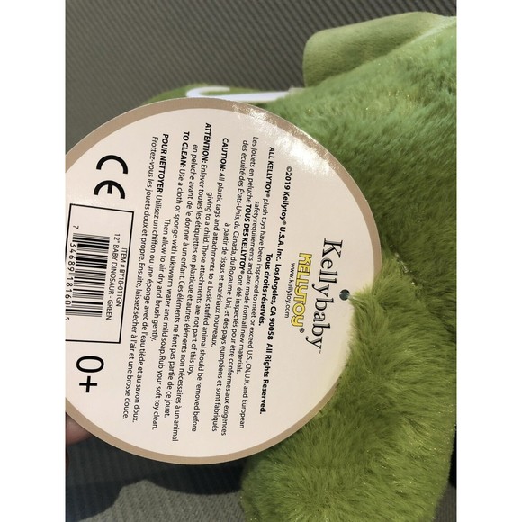 Kellybaby | Toys | Kellybaby Kelly Baby Green Dinosaur Plush Infant Toy ...